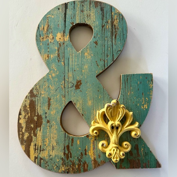 Accents | Vintage Look Sign | Poshmark